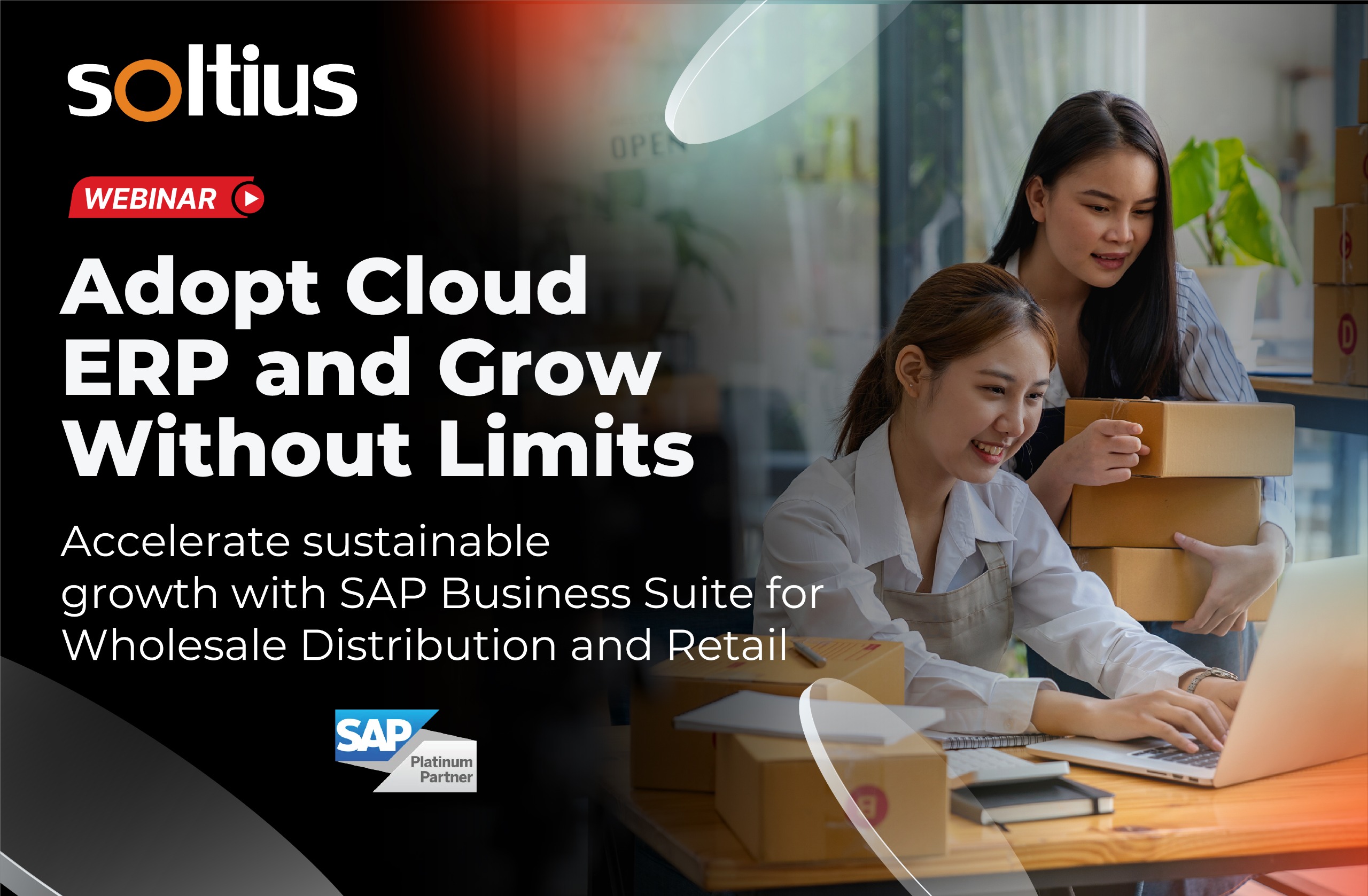 Registration | Soltius Adopt Cloud ERP and GROW Without Limits